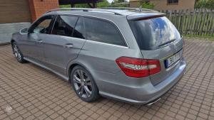 Grey Mercedes-Benz E 350 2010 in Telschi, with an engine capacity of 3.50 L and mileage of 250 thousand km for 7500 €, photo 5 on AUTOMOTO.COM.LV