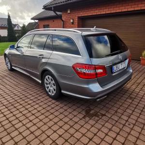 Grey Mercedes-Benz E 350 2010 in Telschi, with an engine capacity of 3.50 L and mileage of 250 thousand km for 7500 €, photo 9 on AUTOMOTO.COM.LV