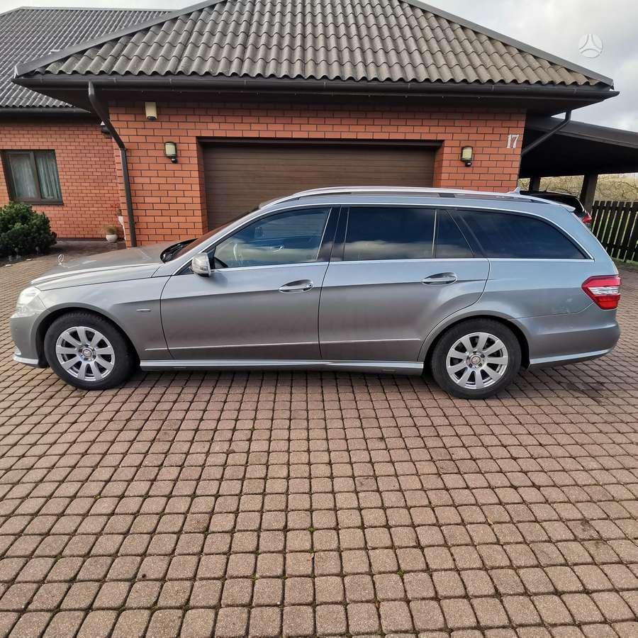Grey Mercedes-Benz E 350 2010 in Telschi, with an engine capacity of 3.50 L and mileage of 250 thousand km for 7500 €, photo 10 on AUTOMOTO.COM.LV