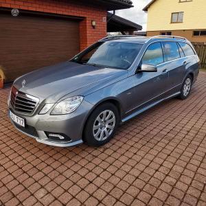 Grey Mercedes-Benz E 350 2010 in Telschi, with an engine capacity of 3.50 L and mileage of 250 thousand km for 7500 €, photo 11 on AUTOMOTO.COM.LV