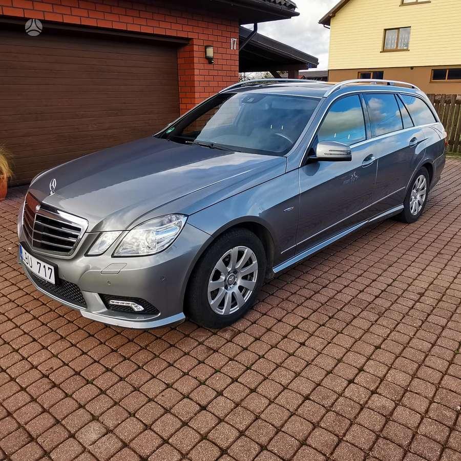 Grey Mercedes-Benz E 350 2010 in Telschi, with an engine capacity of 3.50 L and mileage of 250 thousand km for 7500 €, photo 11 on AUTOMOTO.COM.LV