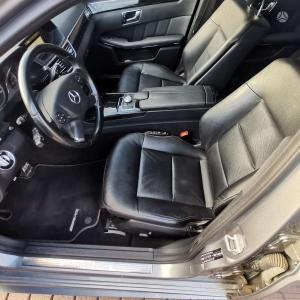 Grey Mercedes-Benz E 350 2010 in Telschi, with an engine capacity of 3.50 L and mileage of 250 thousand km for 7500 €, photo 17 on AUTOMOTO.COM.LV