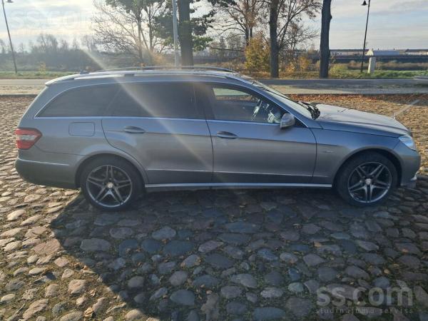 Grey Mercedes-Benz E 350 2011 in Daugavpils, with an engine capacity of 3.00 L and mileage of 467 thousand km for 7500 €, photo 3 on AUTOMOTO.COM.LV