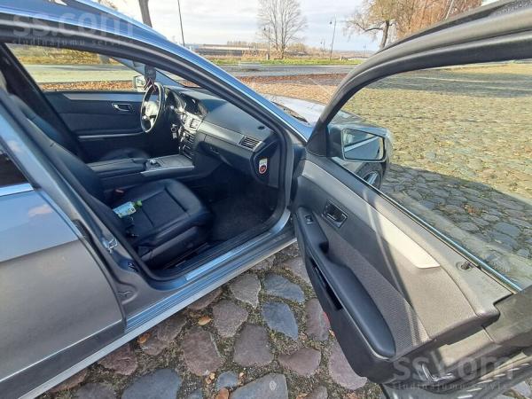 Grey Mercedes-Benz E 350 2011 in Daugavpils, with an engine capacity of 3.00 L and mileage of 467 thousand km for 7500 €, photo 8 on AUTOMOTO.COM.LV