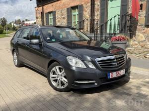 Grey Mercedes-Benz E 350 2011 in Rezekne, with an engine capacity of 3.00 L and mileage of 284 thousand km for 6490 €, photo 3 on AUTOMOTO.COM.LV
