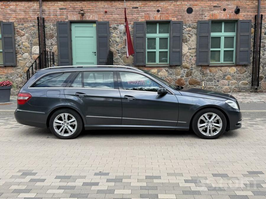 Grey Mercedes-Benz E 350 2011 in Rezekne, with an engine capacity of 3.00 L and mileage of 284 thousand km for 6490 €, photo 5 on AUTOMOTO.COM.LV