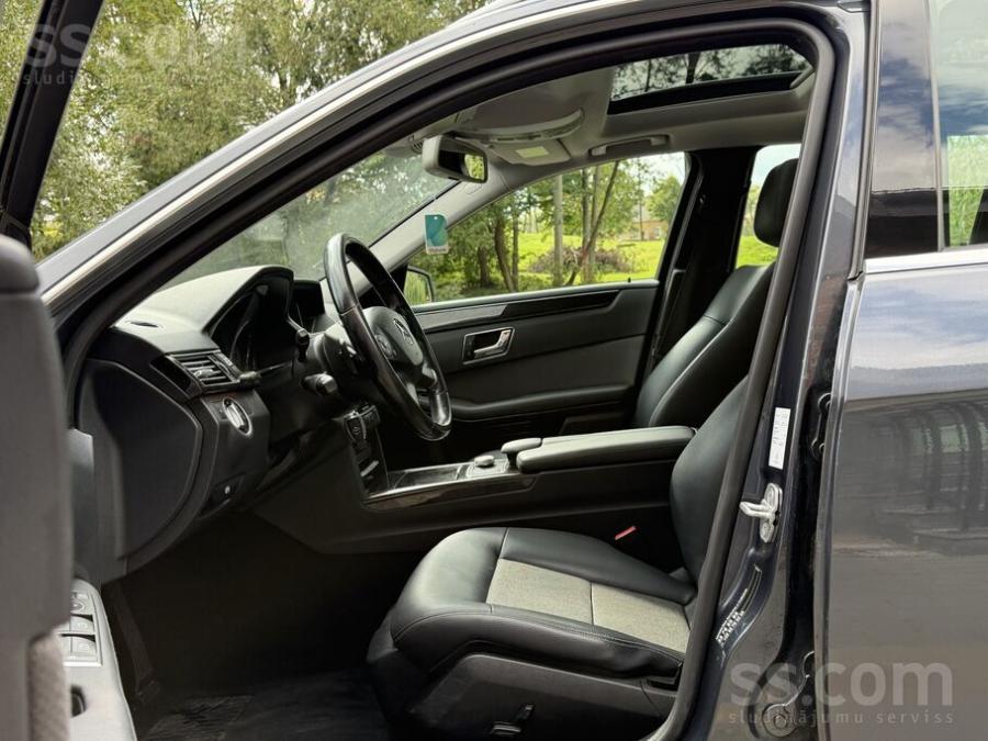 Grey Mercedes-Benz E 350 2011 in Rezekne, with an engine capacity of 3.00 L and mileage of 284 thousand km for 6490 €, photo 8 on AUTOMOTO.COM.LV