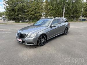 Grey Mercedes-Benz E 350 2012 in Ogre, with an engine capacity of 3.00 L and mileage of 0 thousand km for 8990 €, photo  on AUTOMOTO.COM.LV