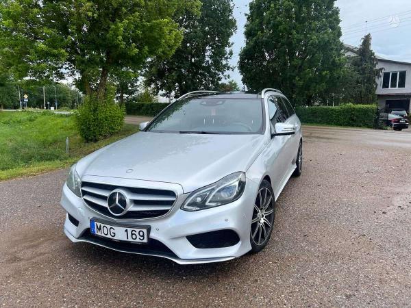 Grey Mercedes-Benz E 350 2016 in Kaunas, with an engine capacity of 2.99 L and mileage of 402 thousand km for 12000 €, photo 1 on AUTOMOTO.COM.LV