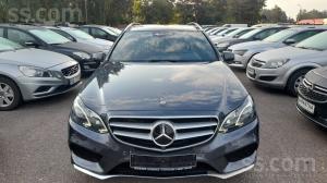 Grey Mercedes-Benz E 350 2016 in Riga, with an engine capacity of 3.00 L and mileage of 291 thousand km for 10100 €, photo  on AUTOMOTO.COM.LV