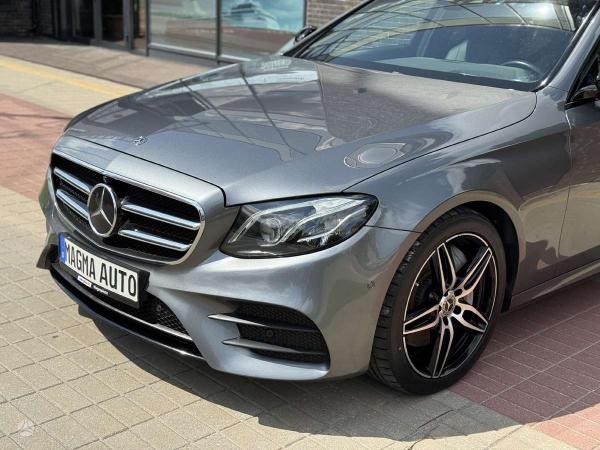 Grey Mercedes-Benz E 350 2017 in Marijampole, with an engine capacity of 2.99 L and mileage of 183 thousand km for 21750 €, photo 6 on AUTOMOTO.COM.LV