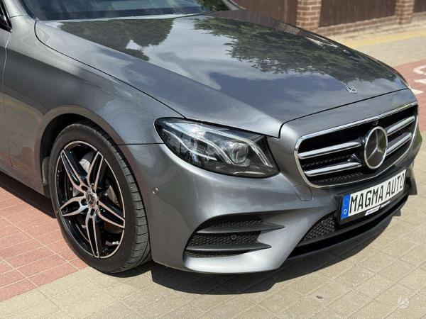 Grey Mercedes-Benz E 350 2017 in Marijampole, with an engine capacity of 2.99 L and mileage of 183 thousand km for 21750 €, photo 9 on AUTOMOTO.COM.LV