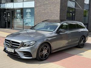 Grey Mercedes-Benz E 350 2017 in Marijampole, with an engine capacity of 2.99 L and mileage of 183 thousand km for 18999 €, photo 3 on AUTOMOTO.COM.LV