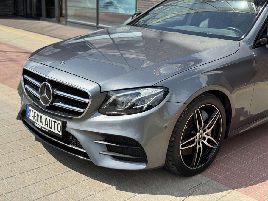 Grey Mercedes-Benz E 350 2017 in Marijampole, with an engine capacity of 2.99 L and mileage of 183 thousand km for 18999 €, photo 7 on AUTOMOTO.COM.LV