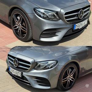Grey Mercedes-Benz E 350 2017 in Marijampole, with an engine capacity of 2.99 L and mileage of 183 thousand km for 18999 €, photo 8 on AUTOMOTO.COM.LV