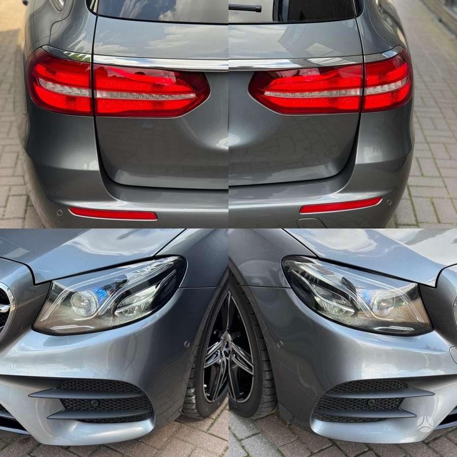 Grey Mercedes-Benz E 350 2017 in Marijampole, with an engine capacity of 2.99 L and mileage of 183 thousand km for 18999 €, photo 17 on AUTOMOTO.COM.LV