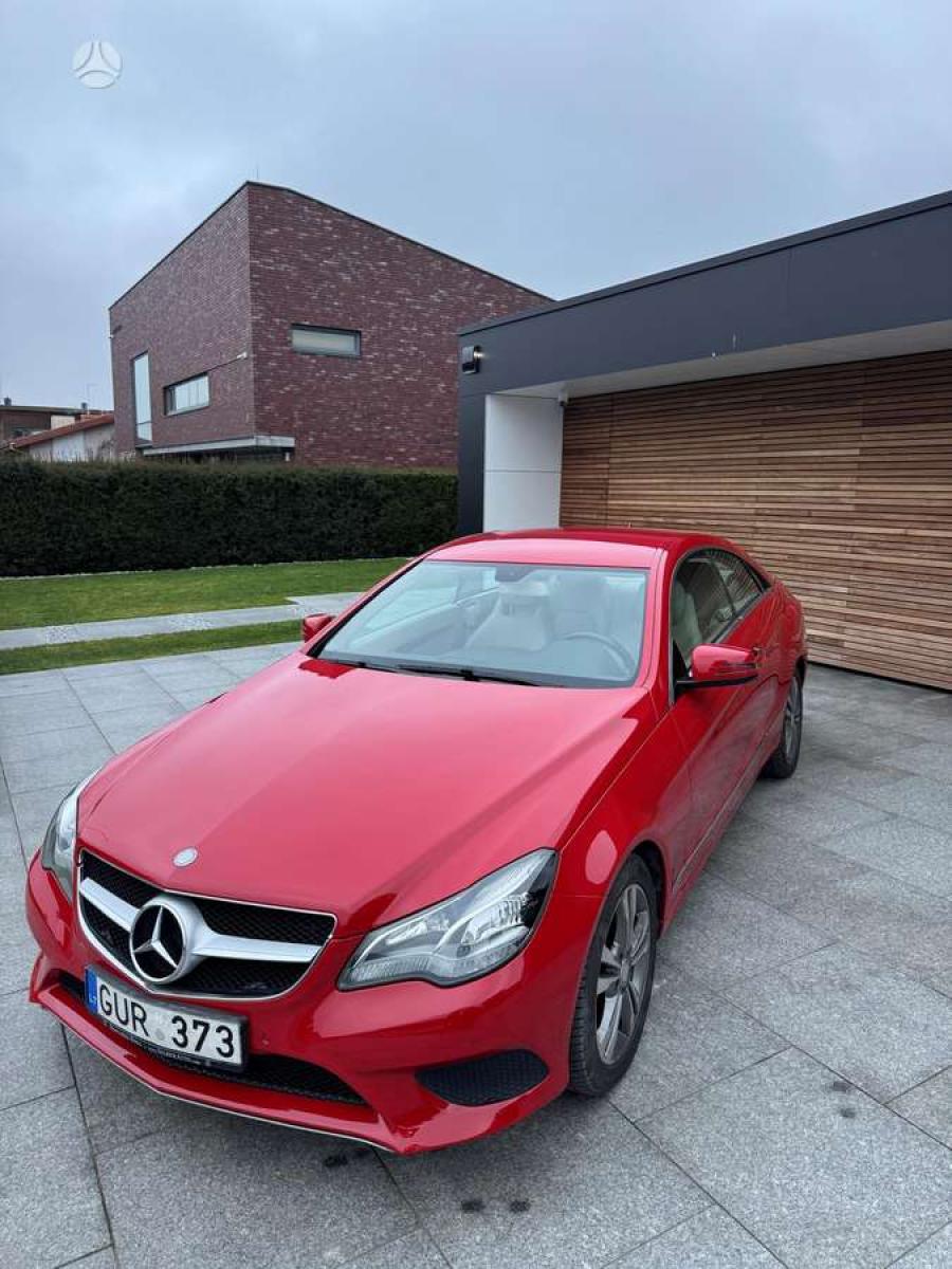 Red Mercedes-Benz E 350 2013 in Kaunas, with an engine capacity of 2.99 L and mileage of 193 thousand km for 14999 €, photo 1 on AUTOMOTO.COM.LV
