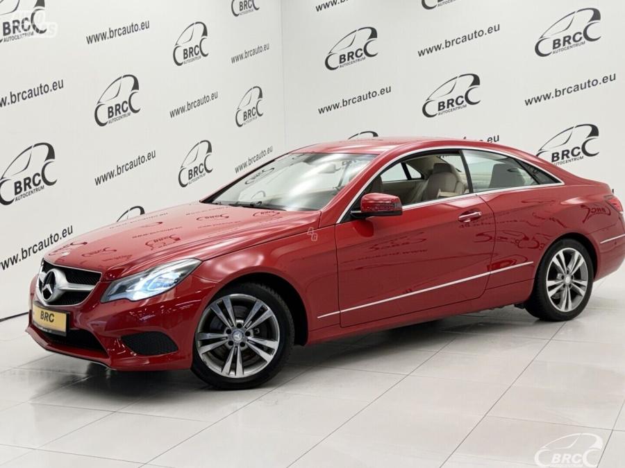 Красный Мерседес E 350 2013 в Авиженяй, объемом двигателя 3.00 л и пробегом 193 тыс. км за 11900 €, фото 1 на AUTOMOTO.COM.LV