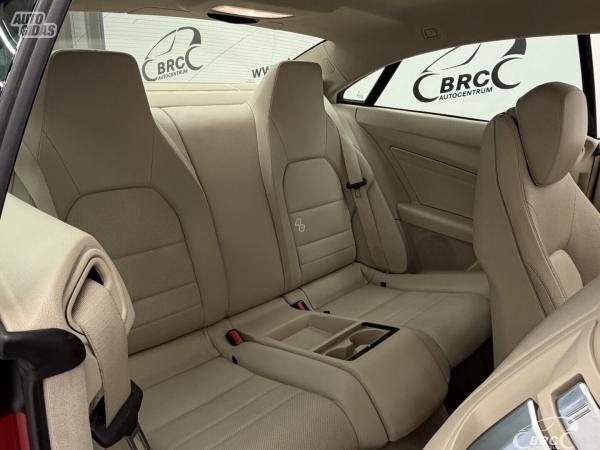 Red Mercedes-Benz E 350 2013 in Avizieniai, with an engine capacity of 3.00 L and mileage of 193 thousand km for 11900 €, photo 9 on AUTOMOTO.COM.LV