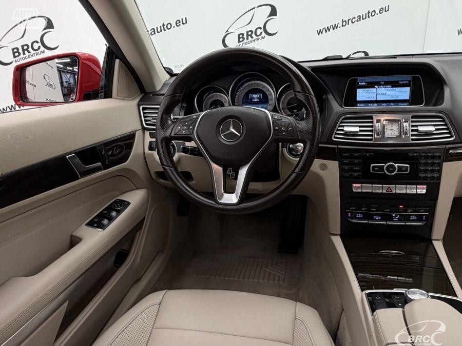 Красный Мерседес E 350 2013 в Авиженяй, объемом двигателя 3.00 л и пробегом 193 тыс. км за 11900 €, фото 11 на AUTOMOTO.COM.LV