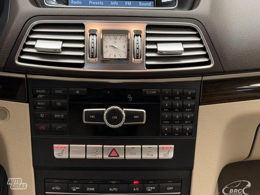 Красный Мерседес E 350 2013 в Авиженяй, объемом двигателя 3.00 л и пробегом 193 тыс. км за 11900 €, фото 14 на AUTOMOTO.COM.LV