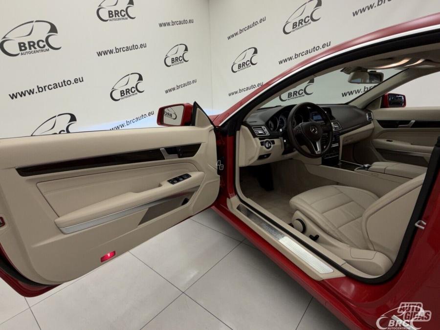 Красный Мерседес E 350 2013 в Авиженяй, объемом двигателя 3.00 л и пробегом 193 тыс. км за 11900 €, фото 17 на AUTOMOTO.COM.LV