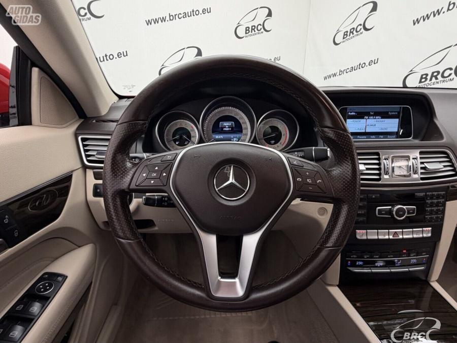 Красный Мерседес E 350 2013 в Авиженяй, объемом двигателя 3.00 л и пробегом 193 тыс. км за 11900 €, фото 25 на AUTOMOTO.COM.LV