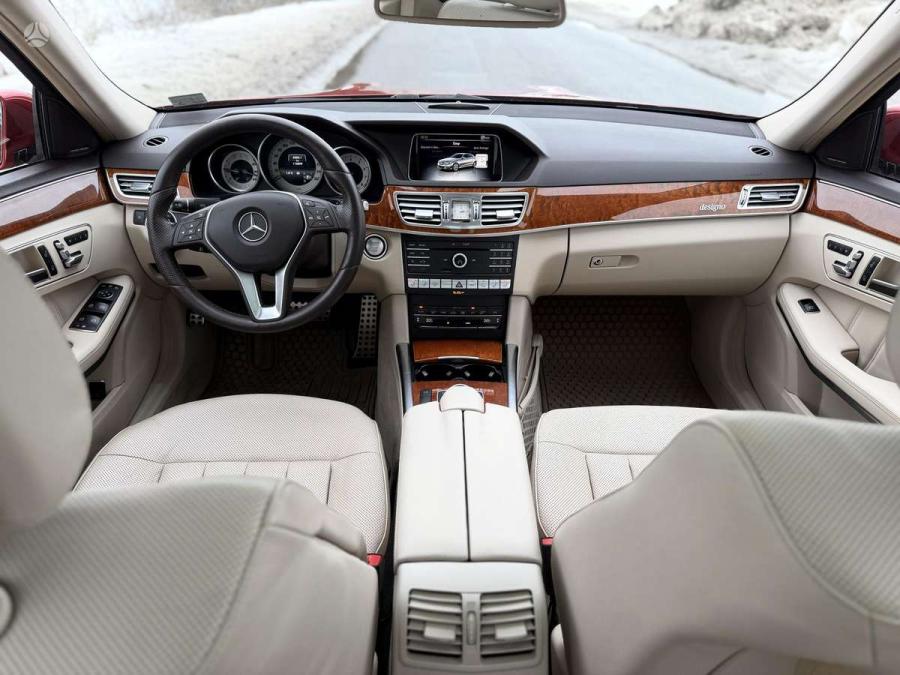 Sarkans Mercedes-Benz E 350 2016 Viļņa, ar dzinēja tilpumu 3.50 L un nobraukumu 116 tūkst. km par 17900 €, foto 28 vietnē AUTOMOTO.COM.LV