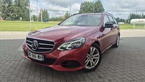 Red Mercedes-Benz E 350 2016 in Taurage, with an engine capacity of 3.00 L and mileage of 310 thousand km for 10450 €, photo 9 on AUTOMOTO.COM.LV