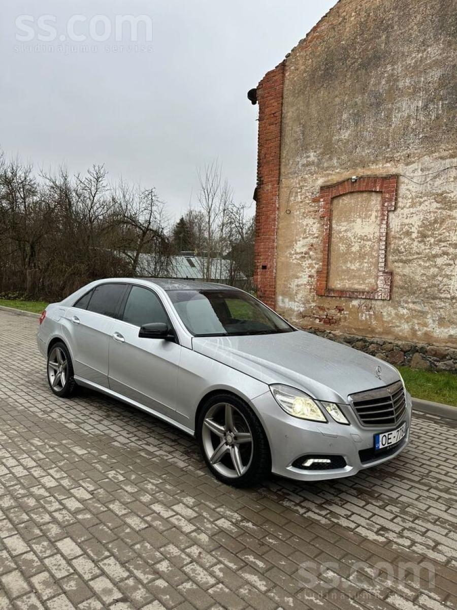 Mercedes-Benz E 350 2009 in Ludza, with an engine capacity of 3.00 L and mileage of 366 thousand km for 9300 €, photo 1 on AUTOMOTO.COM.LV