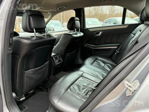 Mercedes-Benz E 350 2009 in Kuldiga, with an engine capacity of 3.00 L and mileage of 292 thousand km for 7690 €, photo 9 on AUTOMOTO.COM.LV