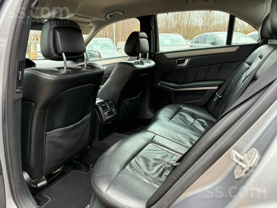 Mercedes-Benz E 350 2009 Kuldīga, ar dzinēja tilpumu 3.00 L un nobraukumu 292 tūkst. km par 7690 €, foto 10 vietnē AUTOMOTO.COM.LV