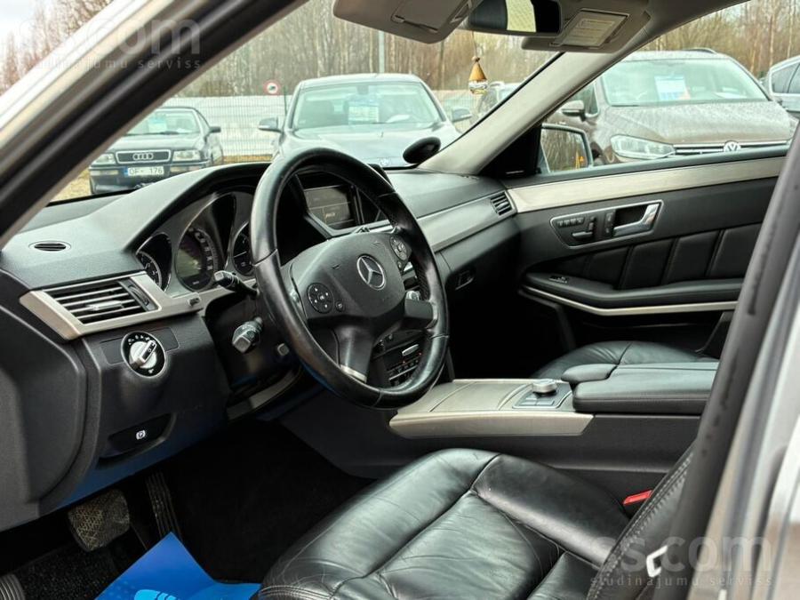 Mercedes-Benz E 350 2009 in Kuldiga, with an engine capacity of 3.00 L and mileage of 292 thousand km for 7390 €, photo 9 on AUTOMOTO.COM.LV