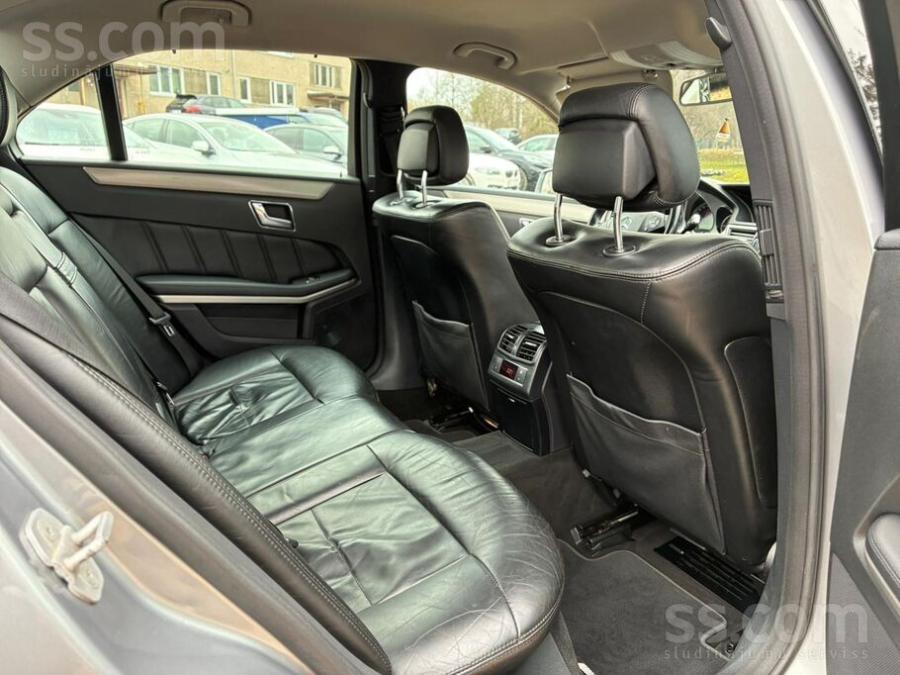 Mercedes-Benz E 350 2009 in Kuldiga, with an engine capacity of 3.00 L and mileage of 292 thousand km for 7390 €, photo 12 on AUTOMOTO.COM.LV