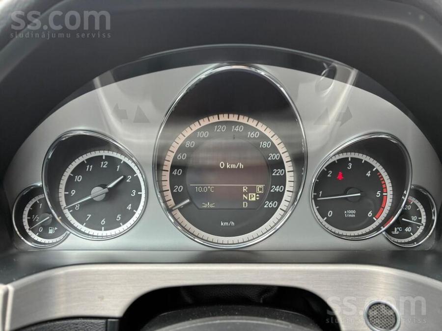Mercedes-Benz E 350 2009 in Kuldiga, with an engine capacity of 3.00 L and mileage of 292 thousand km for 7390 €, photo 16 on AUTOMOTO.COM.LV