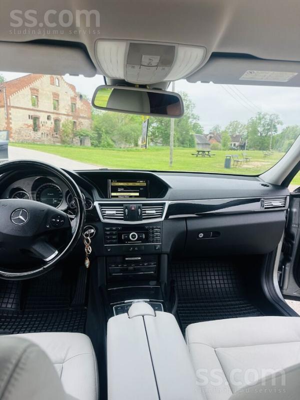 Mercedes-Benz E 350 2010 in Balvi, with an engine capacity of 3.00 L and mileage of 314 thousand km for 8500 €, photo 9 on AUTOMOTO.COM.LV
