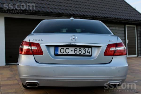 Mercedes-Benz E 350 2013 Tukums, ar dzinēja tilpumu 3.00 L un nobraukumu 308 tūkst. km par 8300 €, foto 5 vietnē AUTOMOTO.COM.LV