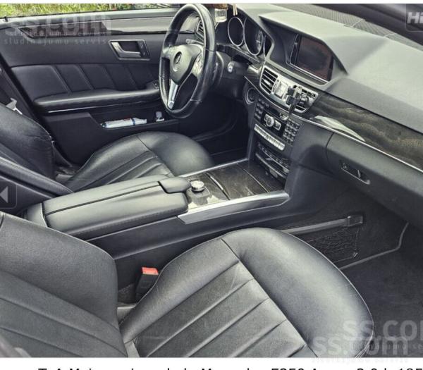 Mercedes-Benz E 350 2014 Rīga, ar dzinēja tilpumu 3.00 L un nobraukumu 285 tūkst. km par 13500 €, foto 4 vietnē AUTOMOTO.COM.LV
