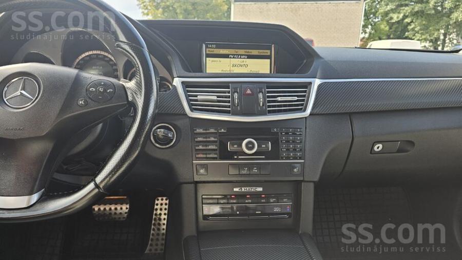 Mercedes-Benz E 350 2010 in Limbazi, with an engine capacity of 3.00 L and mileage of 321 thousand km for 6950 €, photo 19 on AUTOMOTO.COM.LV