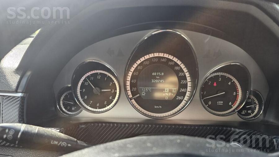 Mercedes-Benz E 350 2010 in Limbazi, with an engine capacity of 3.00 L and mileage of 321 thousand km for 6950 €, photo 22 on AUTOMOTO.COM.LV