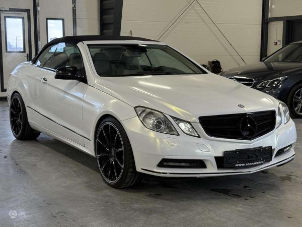 White Mercedes-Benz E 350 2013 in Marijampole, with an engine capacity of 3.50 L and mileage of 152 thousand km for 11300 €, photo 1 on AUTOMOTO.COM.LV