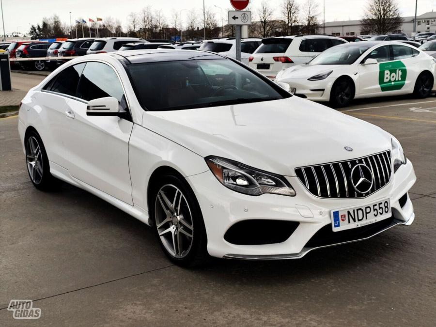 Balts Mercedes-Benz E 350 2014 Šauļi, ar dzinēja tilpumu 3.50 L un nobraukumu 127 tūkst. km par 12800 €, foto 1 vietnē AUTOMOTO.COM.LV