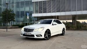 Balts Mercedes-Benz E 350 2010 Viļņa, ar dzinēja tilpumu 3.00 L un nobraukumu 289 tūkst. km par 8400 €, foto 3 vietnē AUTOMOTO.COM.LV