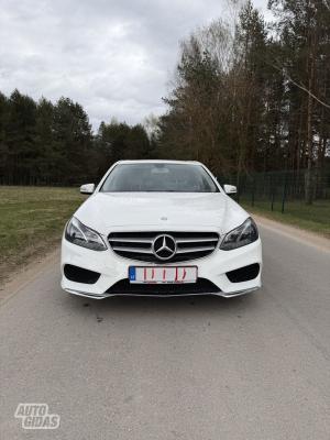White Mercedes-Benz E 350 2016 in Vilnius, with an engine capacity of 3.50 L and mileage of 80 thousand km for 15999 €, photo  on AUTOMOTO.COM.LV
