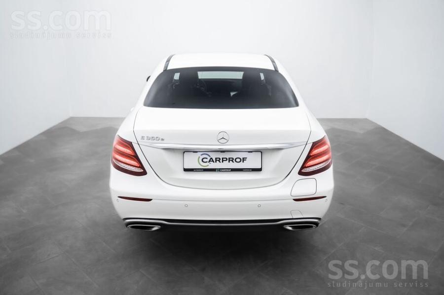 White Mercedes-Benz E 350 2016 in Tallinn, with an engine capacity of 2.00 L and mileage of 200 thousand km for 15999 €, photo 7 on AUTOMOTO.COM.LV