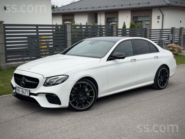 White Mercedes-Benz E 350 2016 in Jelgava, with an engine capacity of 3.00 L and mileage of 284 thousand km for 23500 €, photo 1 on AUTOMOTO.COM.LV