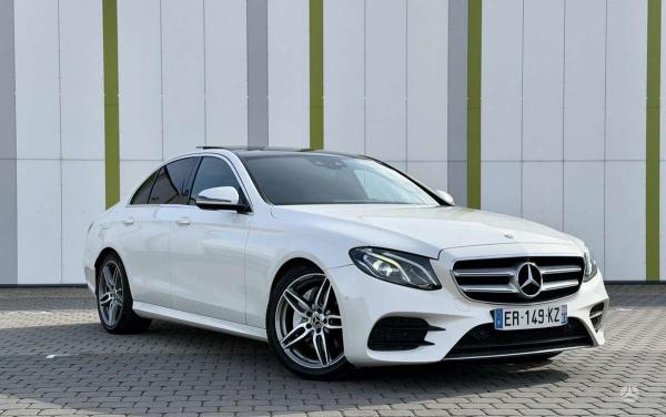 Balts Mercedes-Benz E 350 2017 Tauragė, ar dzinēja tilpumu 2.99 L un nobraukumu 288 tūkst. km par 16500 €, foto  vietnē AUTOMOTO.COM.LV