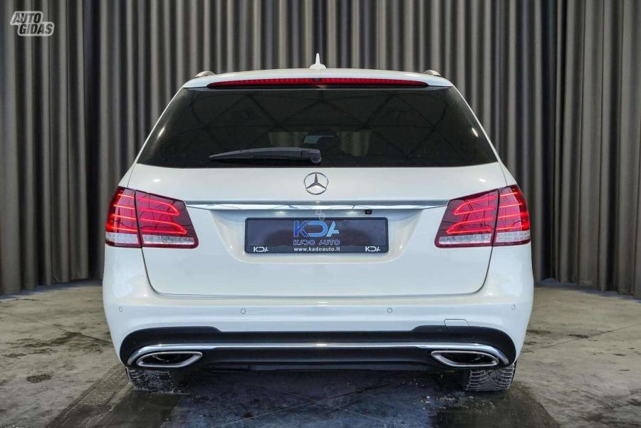 White Mercedes-Benz E 350 2014 in Marijampole, with an engine capacity of 3.00 L and mileage of 347 thousand km for 10950 €, photo 12 on AUTOMOTO.COM.LV