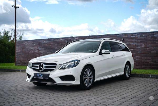 White Mercedes-Benz E 350 2014 in Marijampole, with an engine capacity of 2.99 L and mileage of 347 thousand km for 10450 €, photo 5 on AUTOMOTO.COM.LV