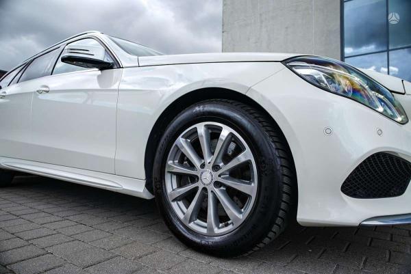 White Mercedes-Benz E 350 2014 in Marijampole, with an engine capacity of 2.99 L and mileage of 347 thousand km for 10450 €, photo 6 on AUTOMOTO.COM.LV
